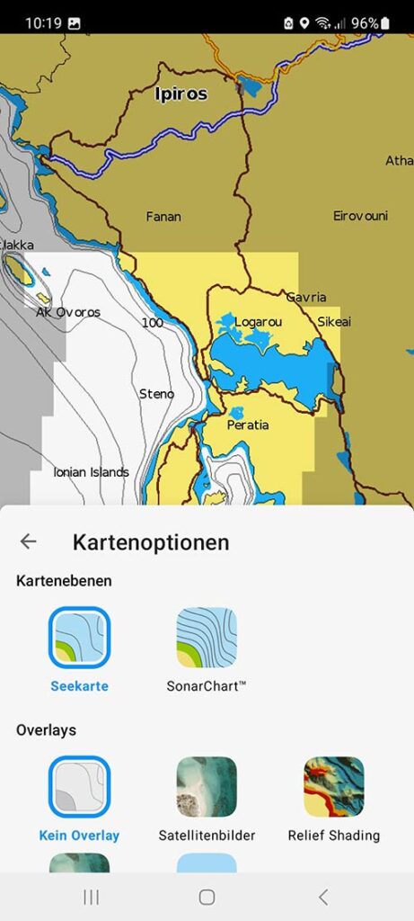 Navionics Boating App: Funktionen, Anleitung und Tutorial