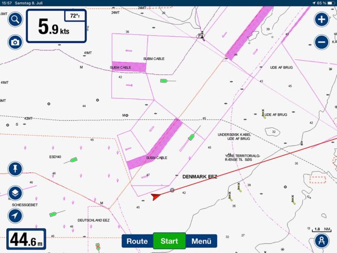 Navionics Boating App: Funktionen, Anleitung und Tutorial