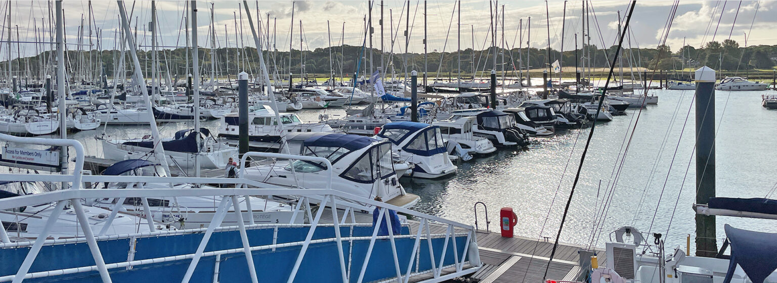 Hafen/Marina Port Hamble Marina (England/Solent)