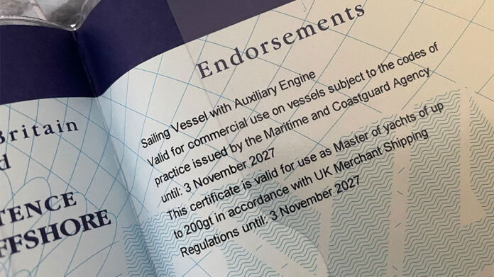 Segelscheine: Der RYA Yachtmaster Ocean