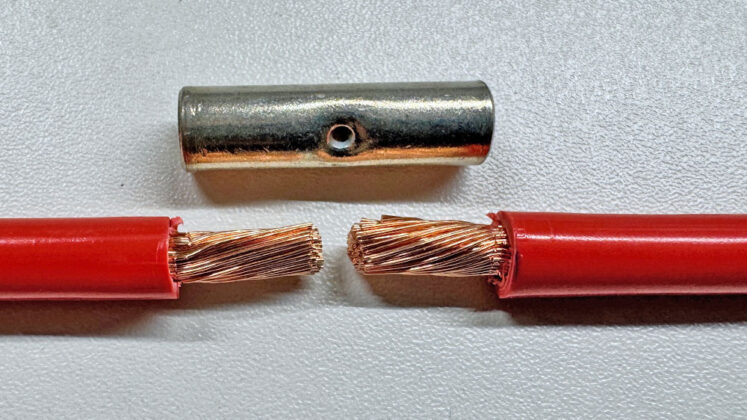 Foto-Anleitung Crimpen: Kabel verbinden (ab 10 mm²)