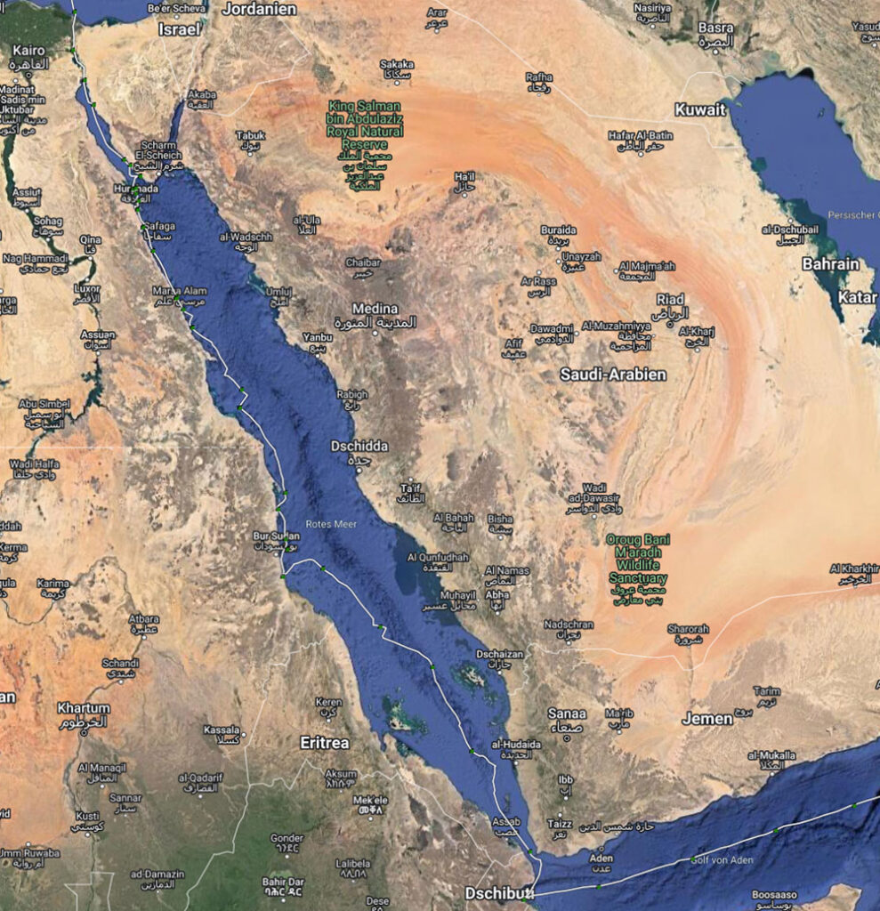 Segeln Rotes Meer: Revierinfo Ägypten, Dschibuti und Sudan