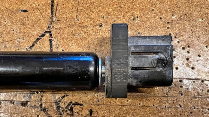 Foto-Anleitung: Gasdruckfeder im Seldén-Rodkicker tauschen